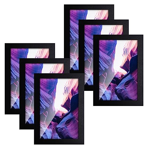 TWING Picture Frames 4x6 Set of 6, Photo Collage Frame for Wall Decor ...