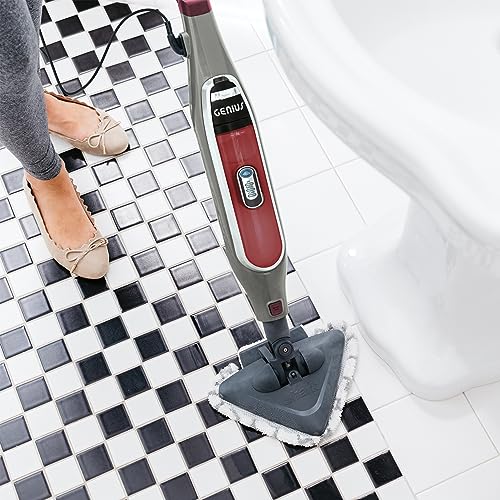 Shark S5003D Genius Hard Floor Cleaning System Pocket Steam Mop, Burgu ...